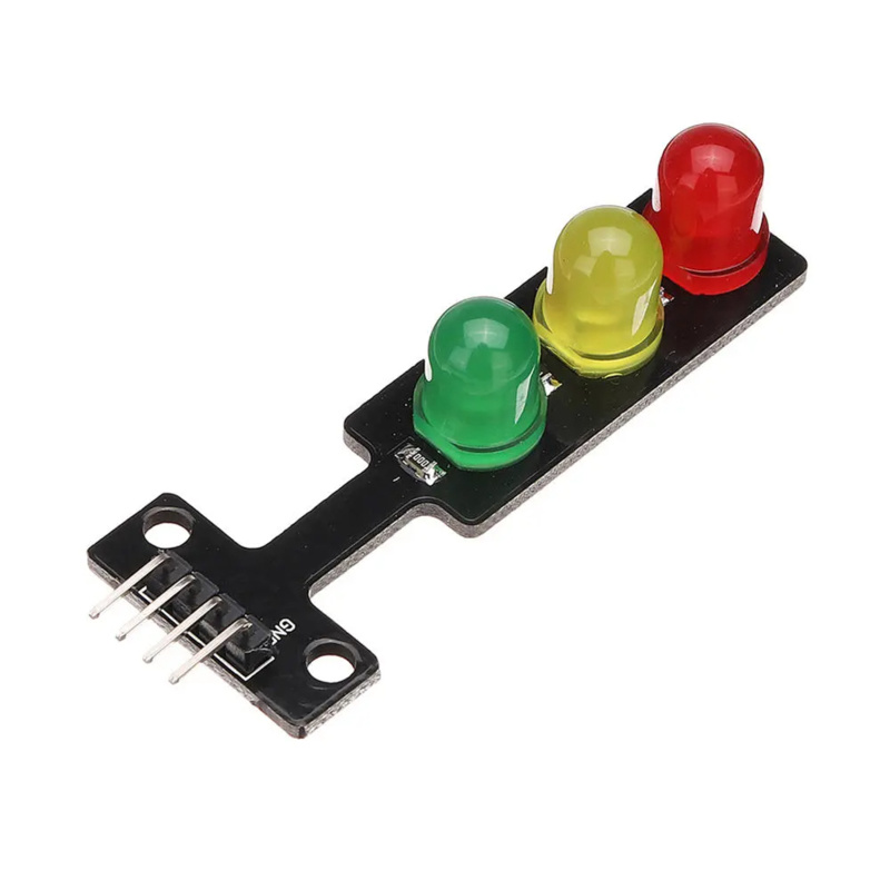 5V LED Traffic Light Module for Arduino - OTRONIC
