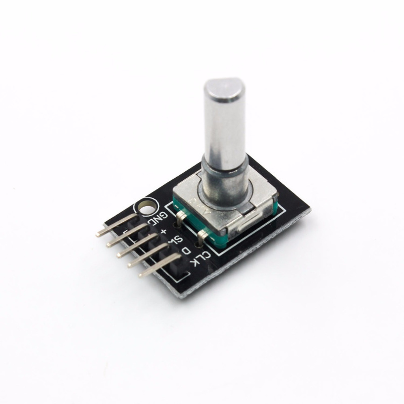 Rotary Encoder HW-040 voor Arduino - zonder dop - OTRONIC