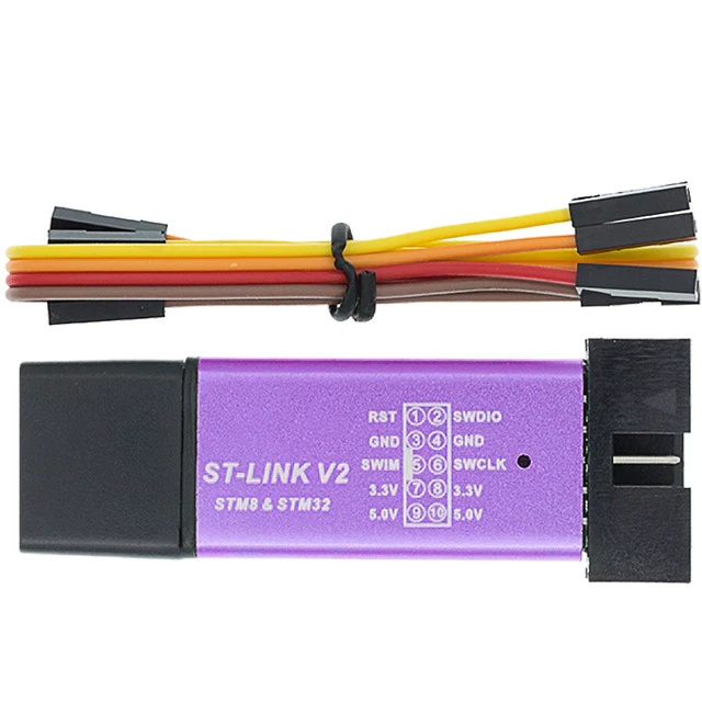 ST-Link V2 for STM8 and STM32 compatible - OTRONIC