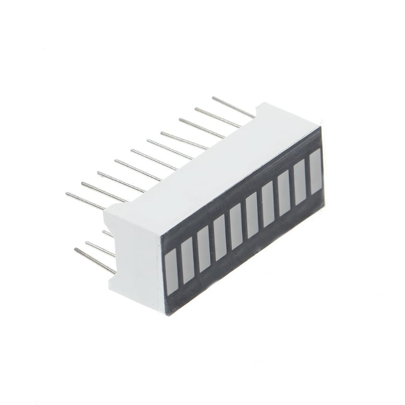 10 Segment Led Bar Red Otronic