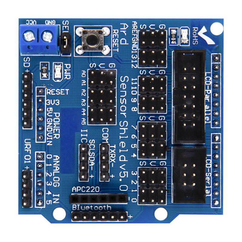 Otronic Sensor Shield v5.0 für Arduino UNO R3 - OTRONIC