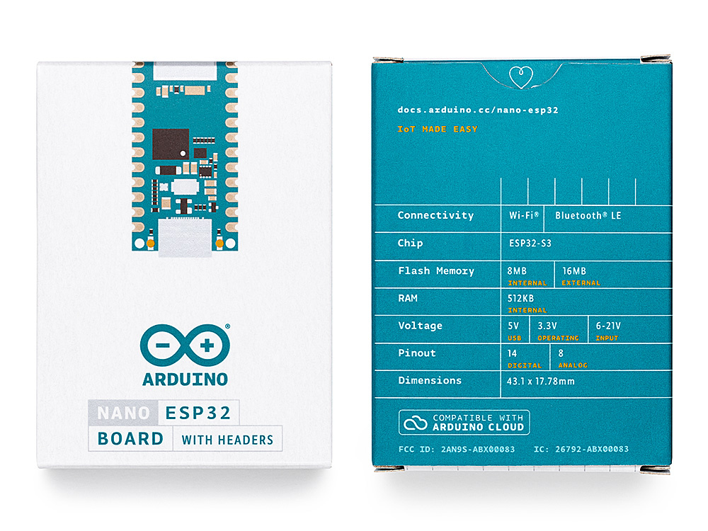 Arduino® Nano ESP32 - OTRONIC
