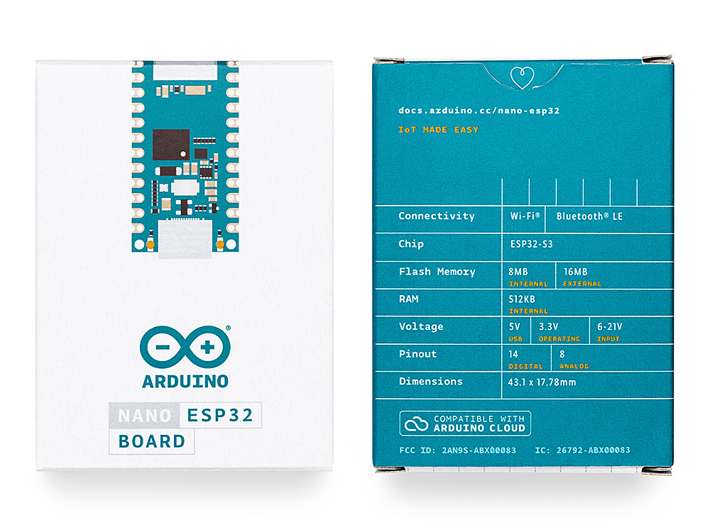 Arduino® Nano ESP32 - OTRONIC