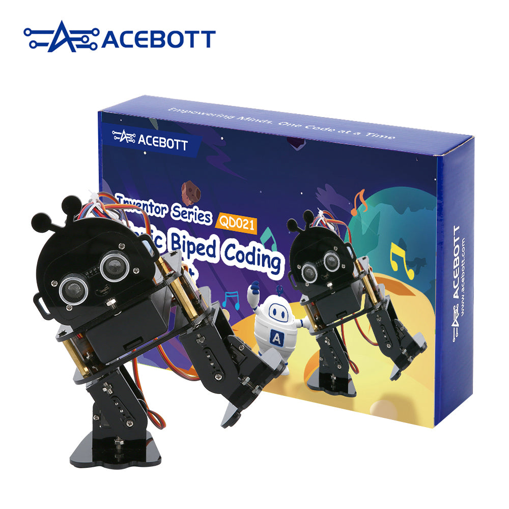 ACEBOTT ESP32 Bionic Two-legged Robot kit walking and dancing - OTRONIC