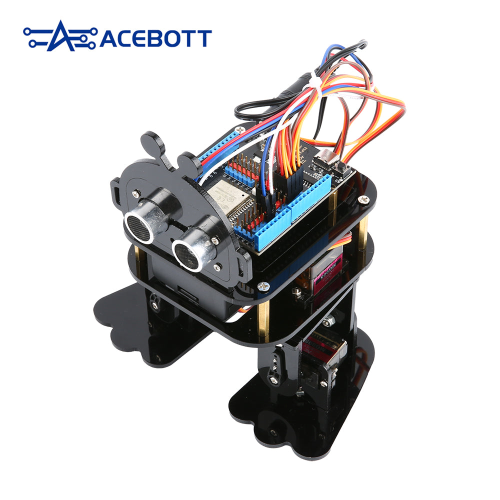ACEBOTT ESP32 Bionic Two-legged Robot kit walking and dancing - OTRONIC