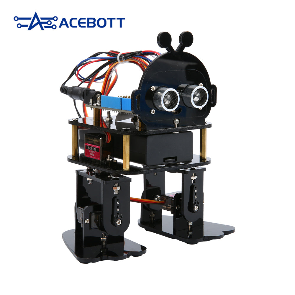 ACEBOTT ESP32 Bionic Two-legged Robot kit walking and dancing - OTRONIC