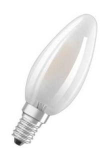 Osram LED Kerzenlampe E14 3.3-25W 827 Matt 250L Dimmbaar - OTRONIC