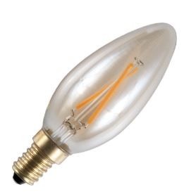 SPL Filament LED Kerzenlampe E14 130L 1.5W 2200K Gold Dimmbar - OTRONIC