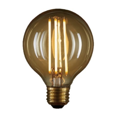 HP-Led Filament Globe Lamp R80 2.0W E27 2200K 150L Dim - OTRONIC