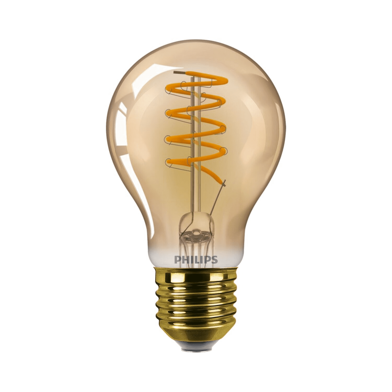 Philips Klassische LED Flex Fila Standl E27 4-25W 1800K Gold Dimmbar ...