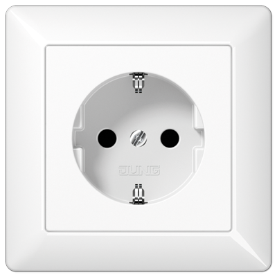 Jung Built-in Base Element AS500 WCD Single RA Full Plate AS520NWW True ...