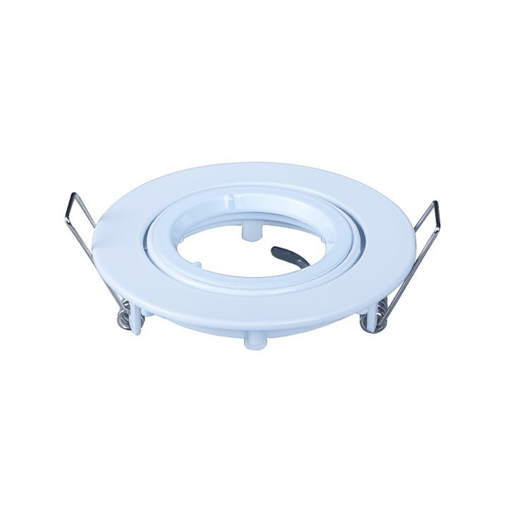 Spot Encastré Rond Réglable 51 mm Blanc Mat - OTRONIC