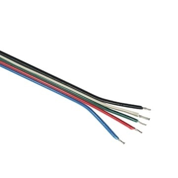Tro-127-272 Câble de bande LED 5 cœurs 5 fils RGBW par mètre - OTRONIC