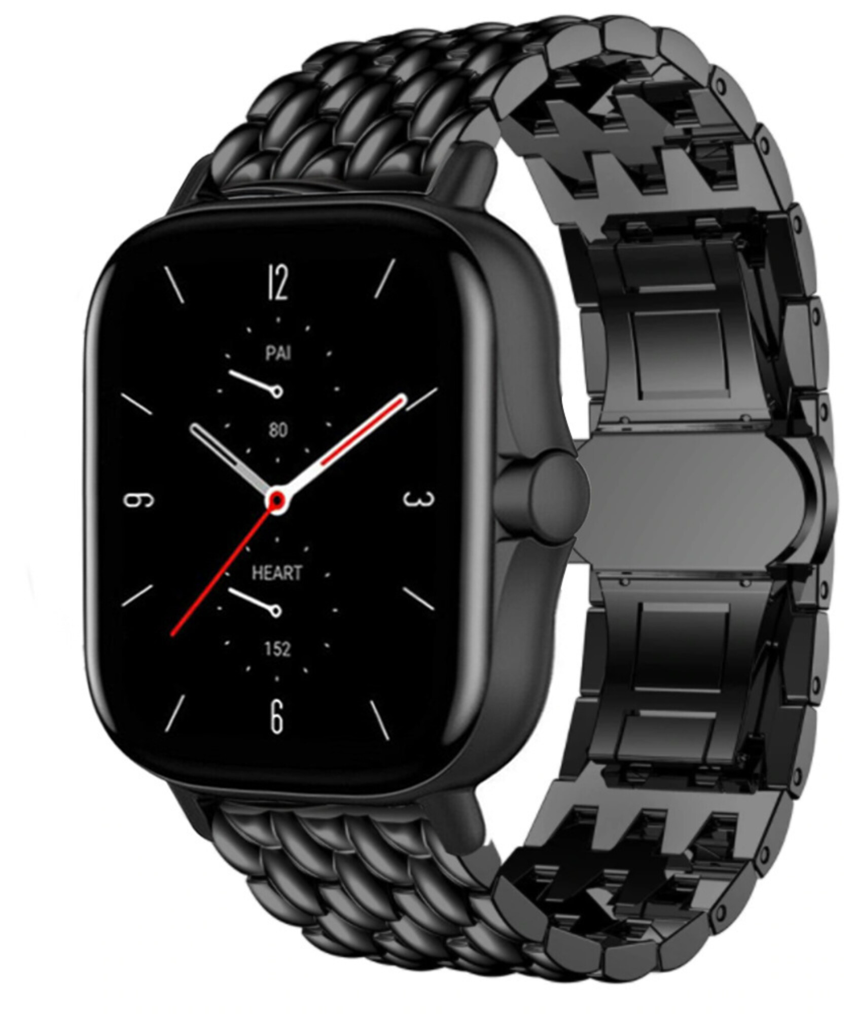 Amazfit GTS 2 Steel Dragon Strap (Black)