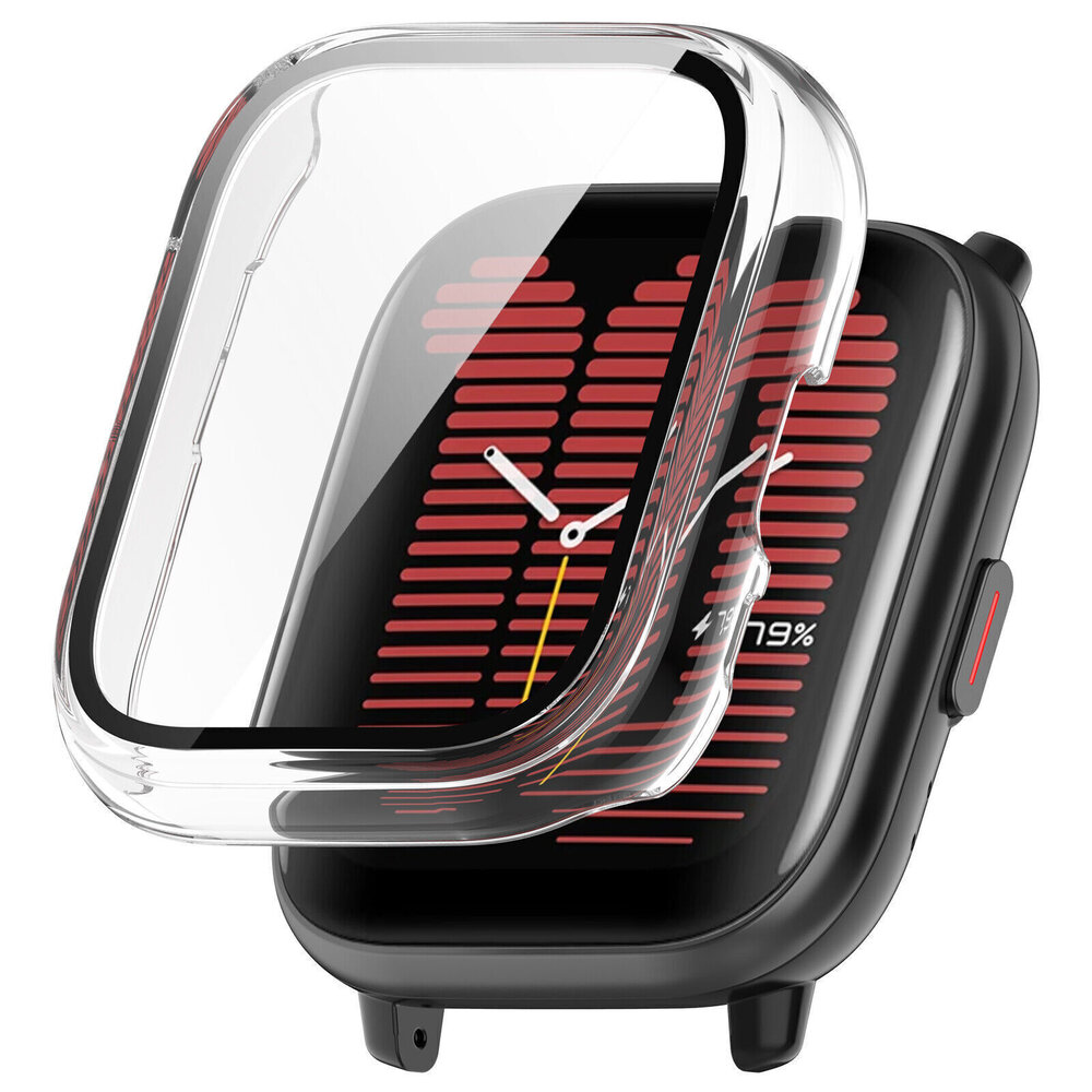 Amazfit Active Hard Case With Glass (Transparent)