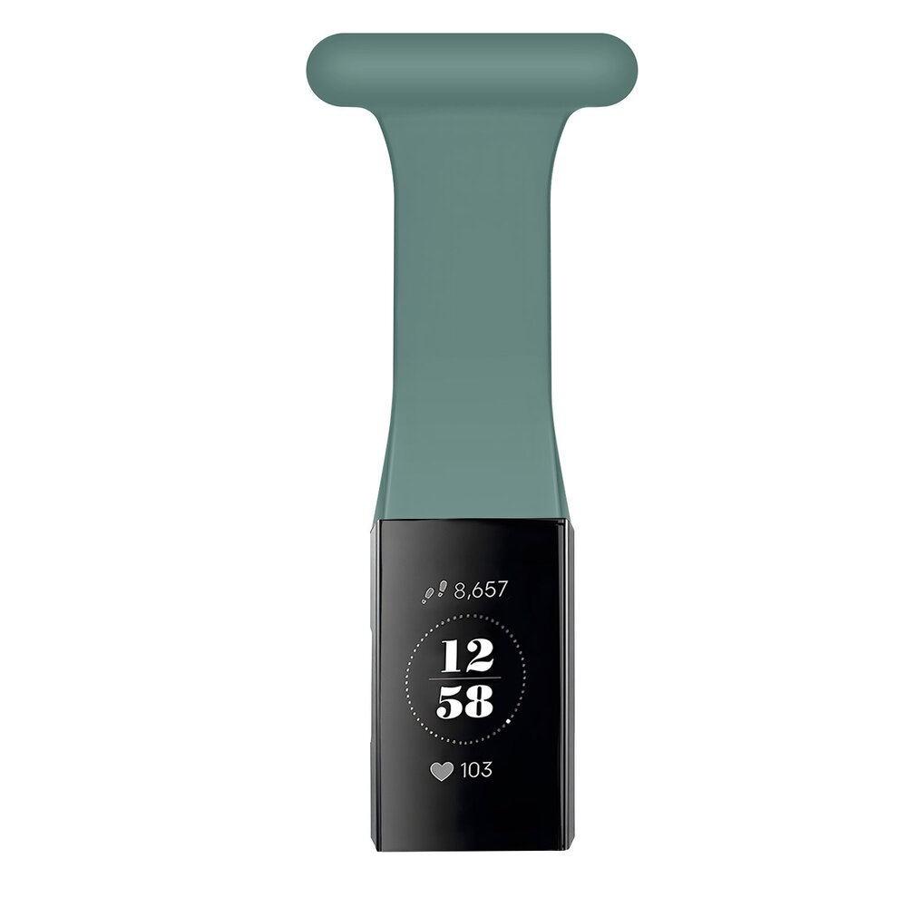 Fitbit Charge 3 Nurse Fob (Green)