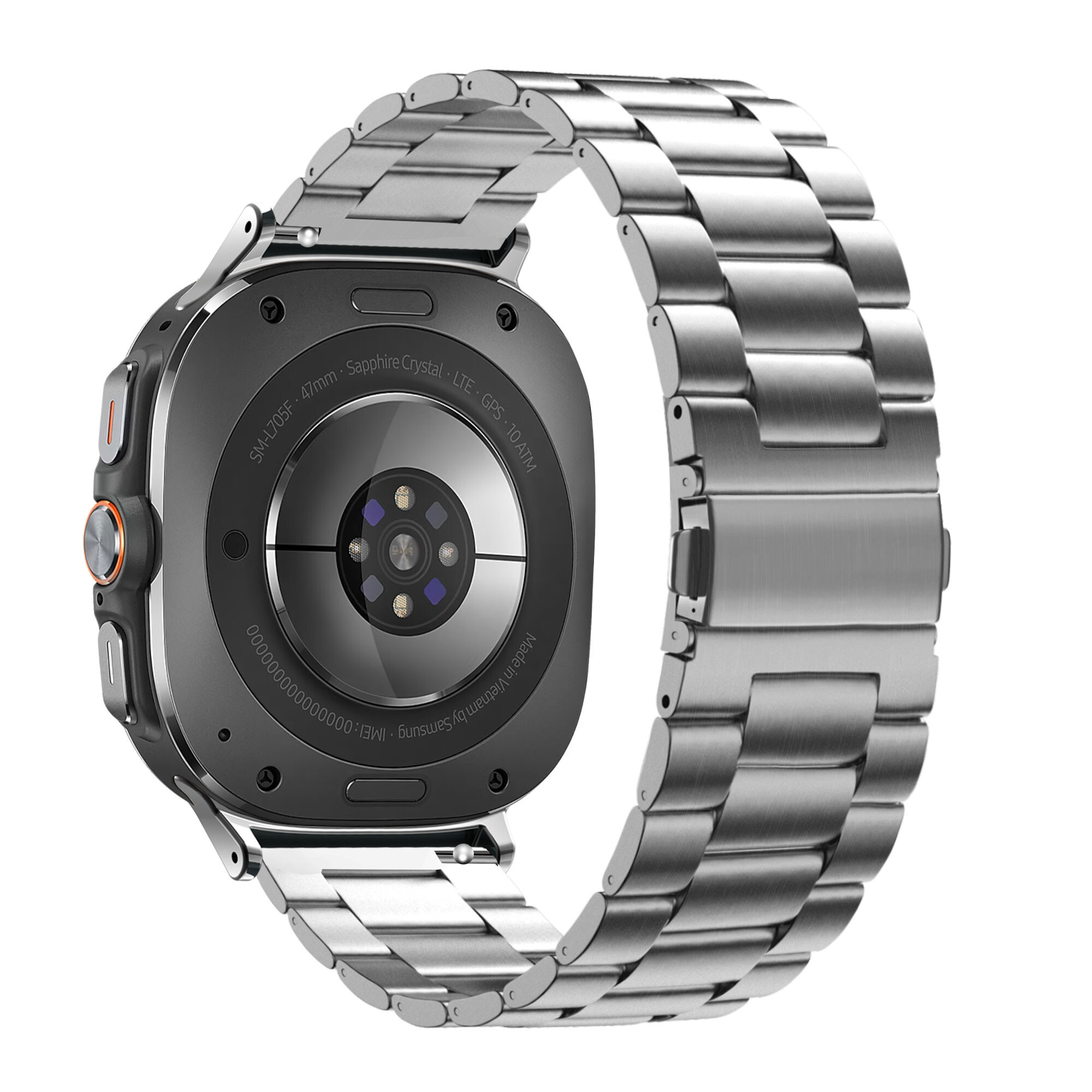 Samsung Galaxy Watch Ultra Steel Strap 'Classic' (Silver)