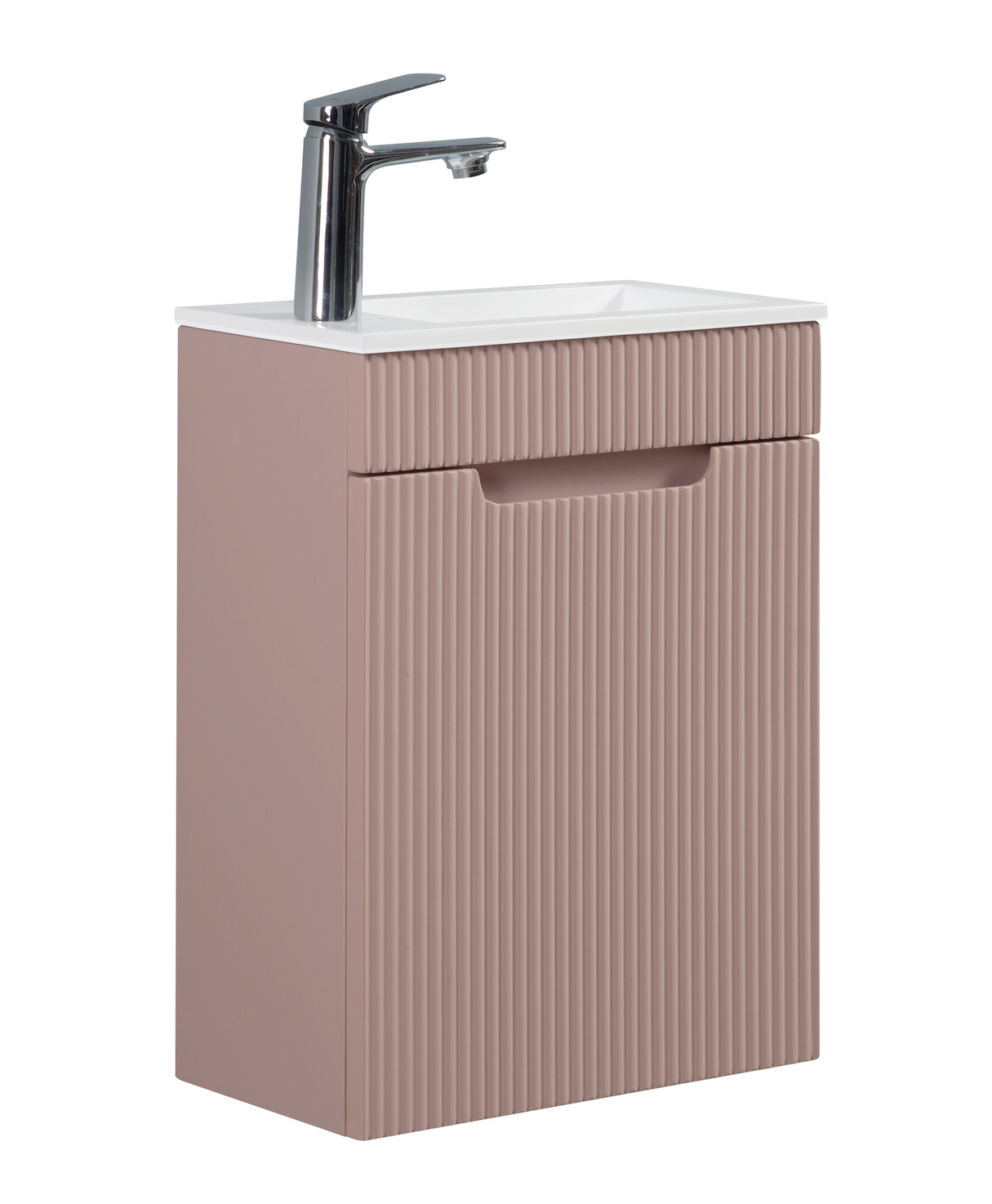 Toiletmeubel Thermis 40cm - mat roze - Badplaats