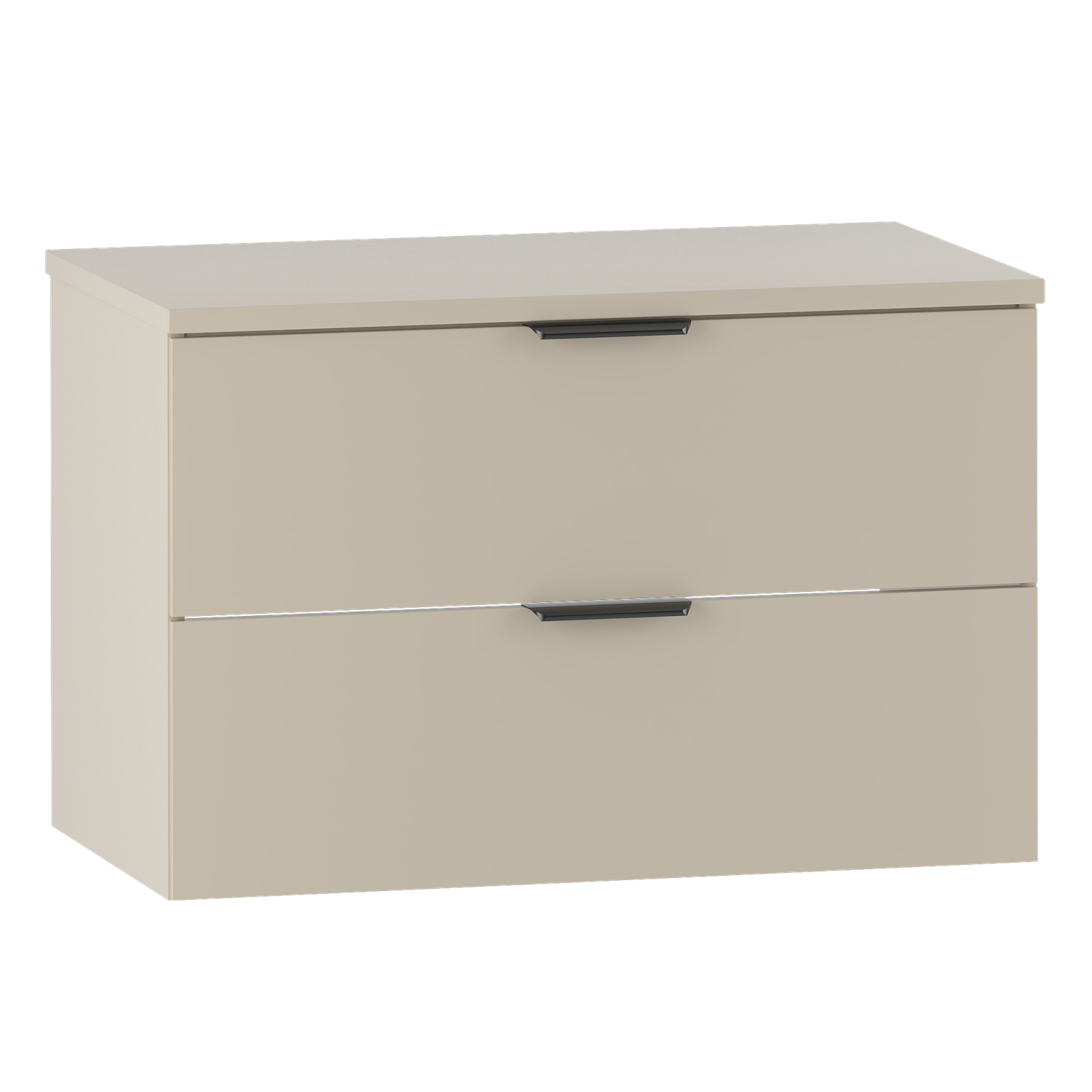 Wastafelkast Pyra 80cm - beige - Badplaats