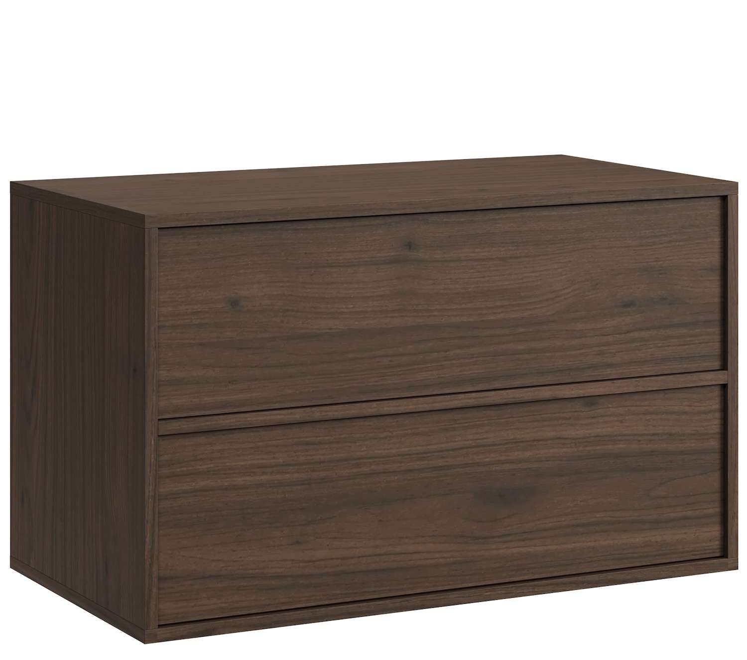 Wastafelkast Mali 80cm - walnoot bruin - Badplaats