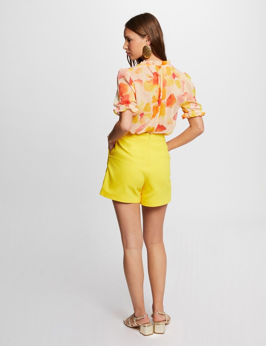 Morgan Blouse Omet.f Yellow - Iconic Musthaves