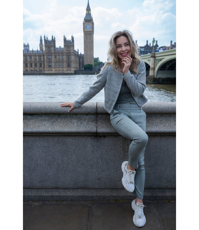 Elvira Jacket Hailey Green - Iconic Musthaves