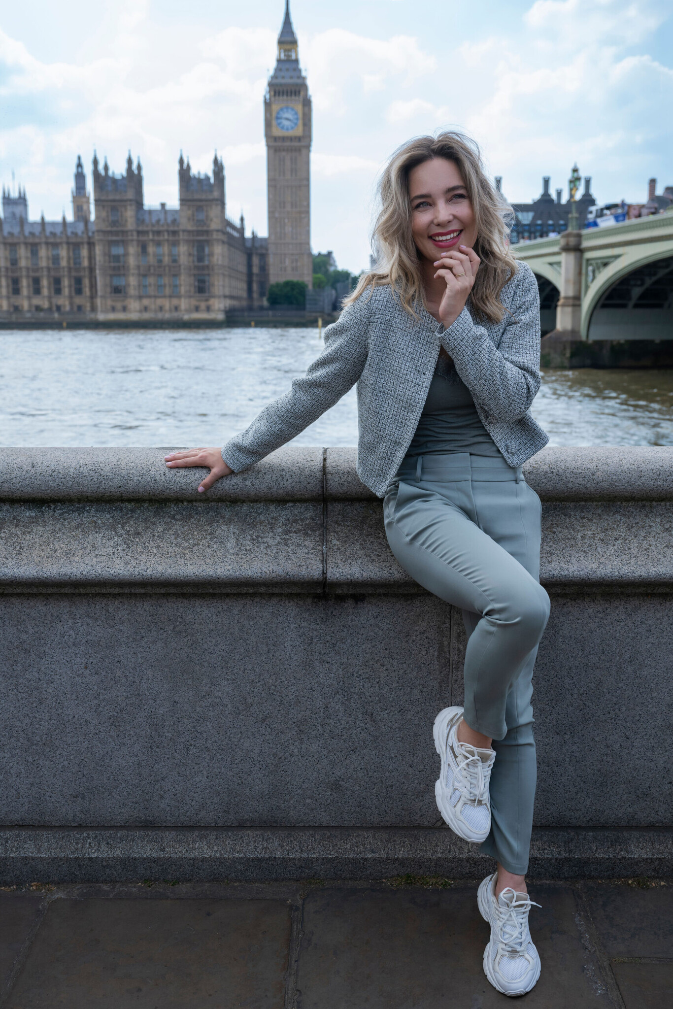 Elvira Jacket Hailey Green - Iconic Musthaves