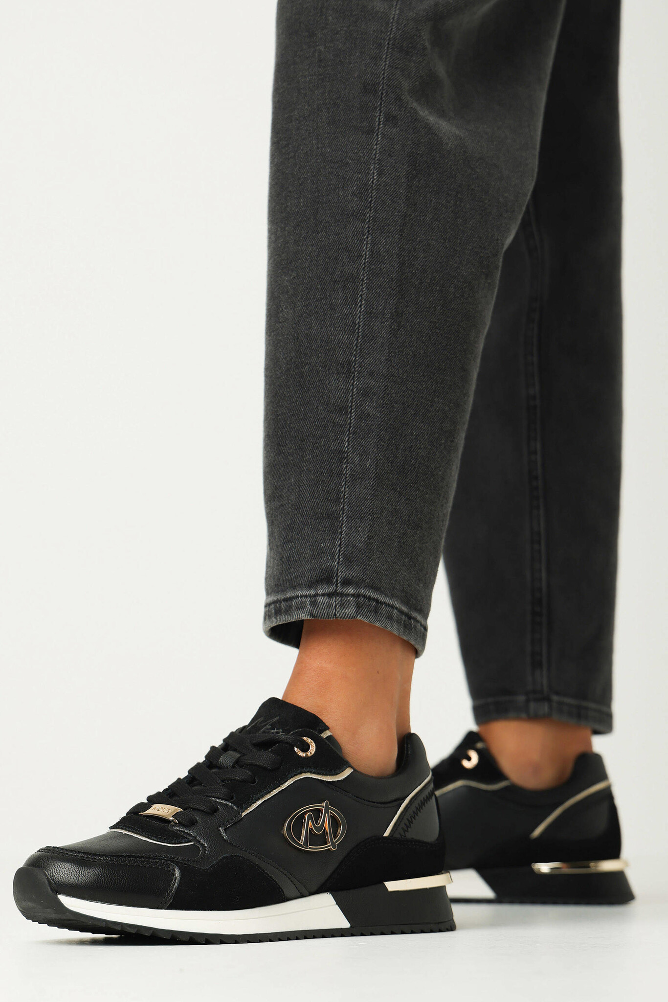 Mexx Sneaker Plixy Ellen Black/Gold - Iconic Musthaves