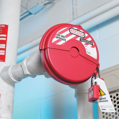 Master Lock set of Lock-out devices for valves 485 - lockout-tagout-shop