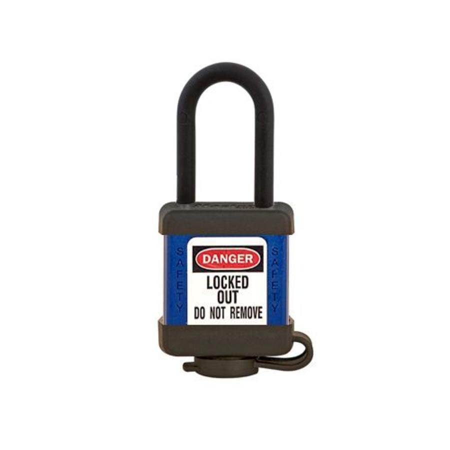 Master Lock safety padlock blue 406BLU - lockout-tagout-shop