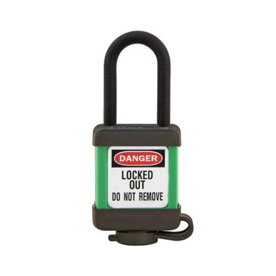 Master Lock safety padlock groen 406GRN - lockout-tagout-shop