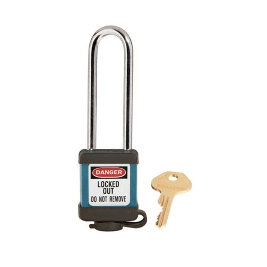 Zenex safety padlock teal 410LTTEAL - lockout-tagout-shop