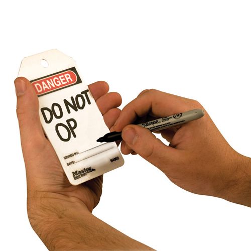 Master Lock Safety tags custom Guardian Extreme S90001 - lockout-tagout ...