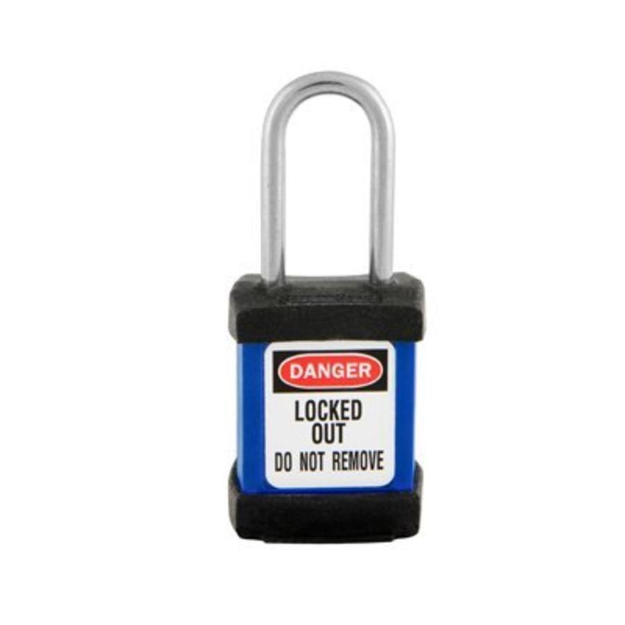 Master Lock safety padlock blue S31BLU - lockout-tagout-shop