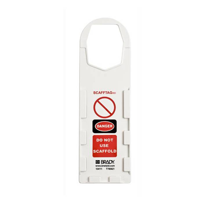 Brady Scafftag scaffolding tags set 806755 - lockout-tagout-shop