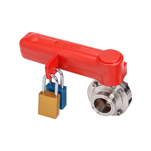 Brady Pull Handle Butterfly Valve Lockout 170220 - lockout-tagout-shop Brady Pull Handle Butterfly Valve Lockout 170220 - lockout-tagout-shop
