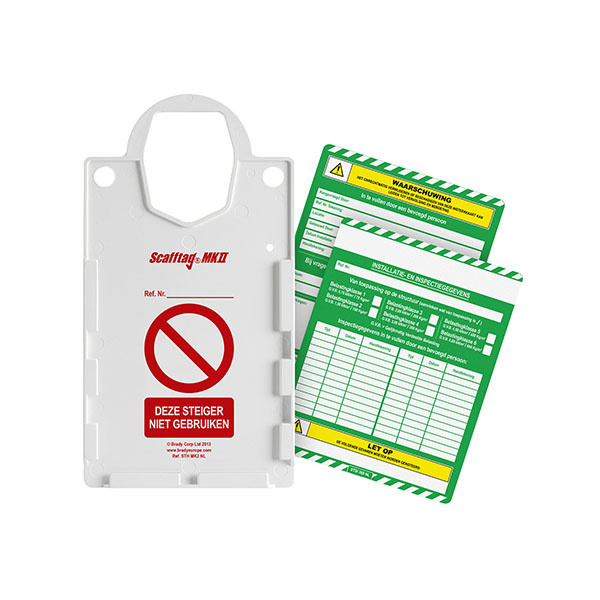 Brady Scafftag tags + holders set MK2 833755 - lockout-tagout-shop