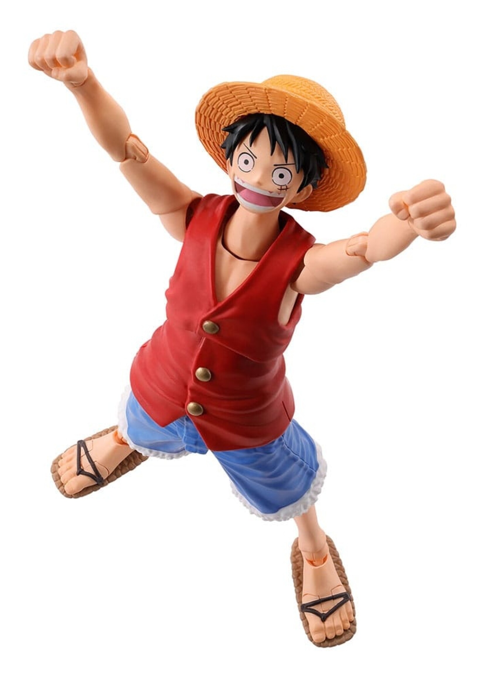One Piece S.H. Figuarts Action Figure Monkey D. Luffy Romance Dawn 15 cm