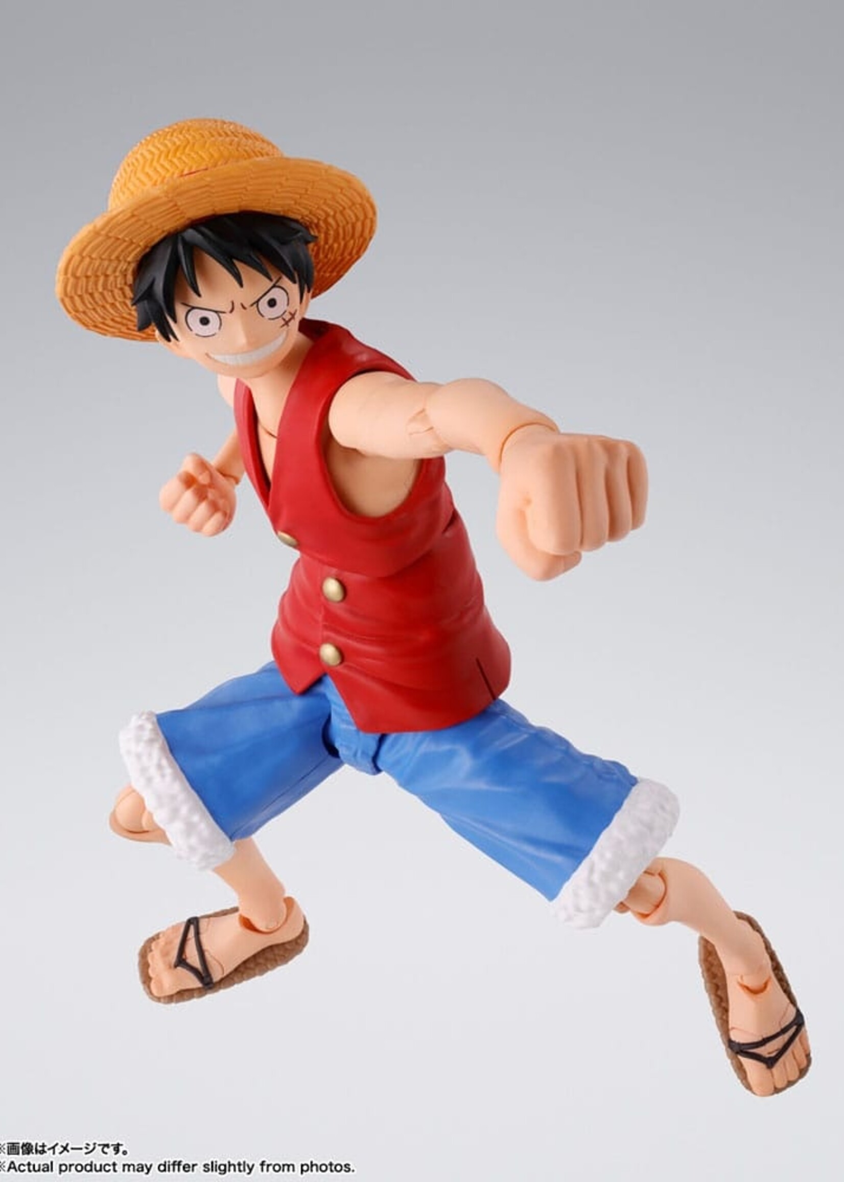 One Piece S.H. Figuarts Action Figure Monkey D. Luffy Romance Dawn 15 cm