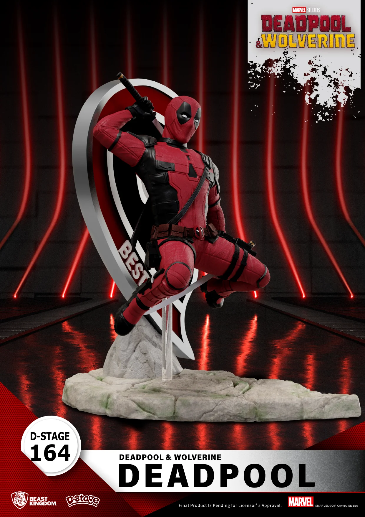 DEADPOOL & WOLVERINE- Deadpool - Diorama D-Stage 15cm - Seji's World