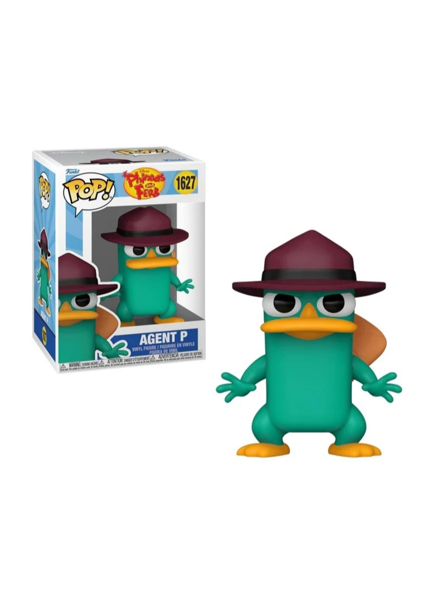 Funko POP! Phineas and Ferb - Disney - Agent Perry - Seji's World