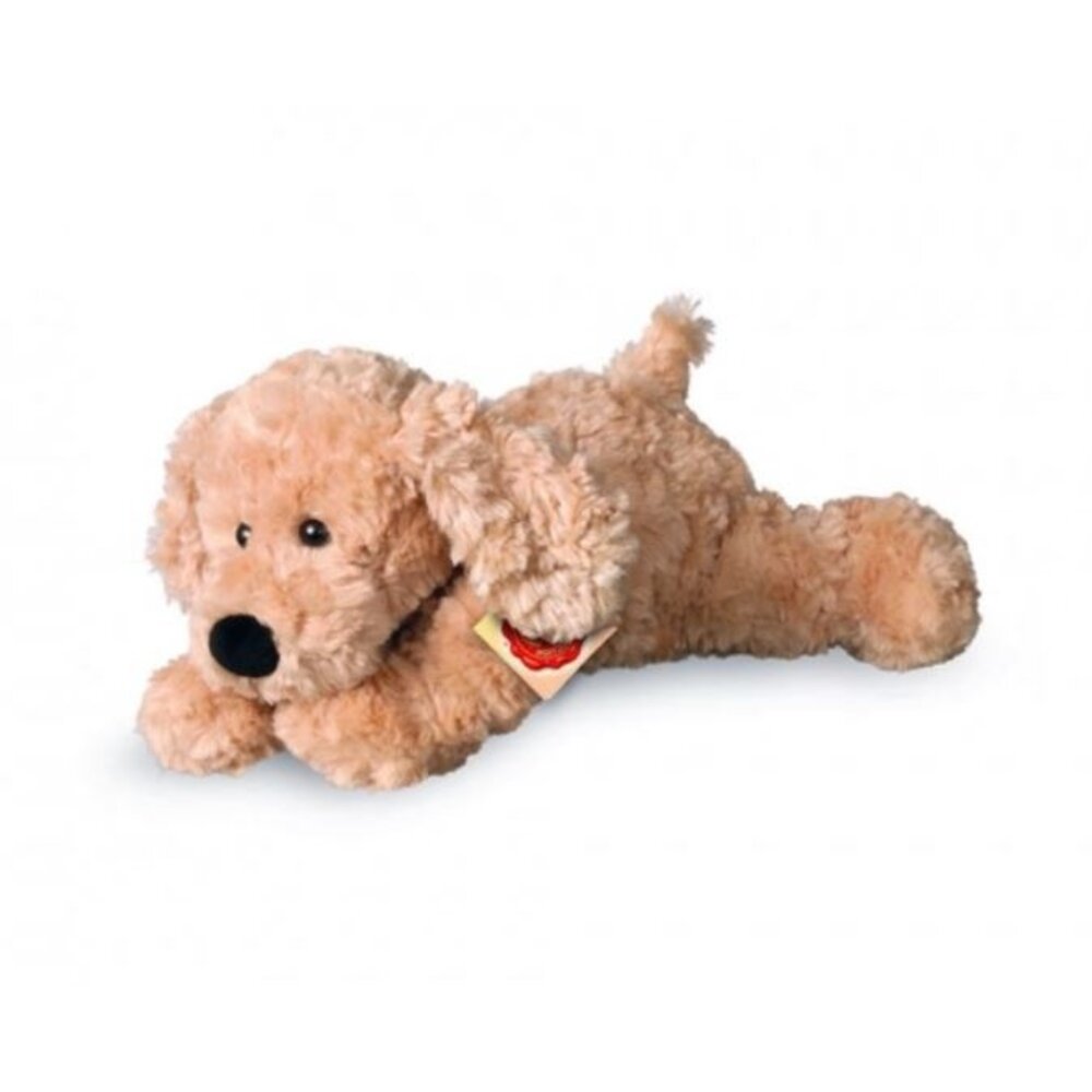 Hermann Teddy Knuffel Hond Beige - Knuffelshop.com
