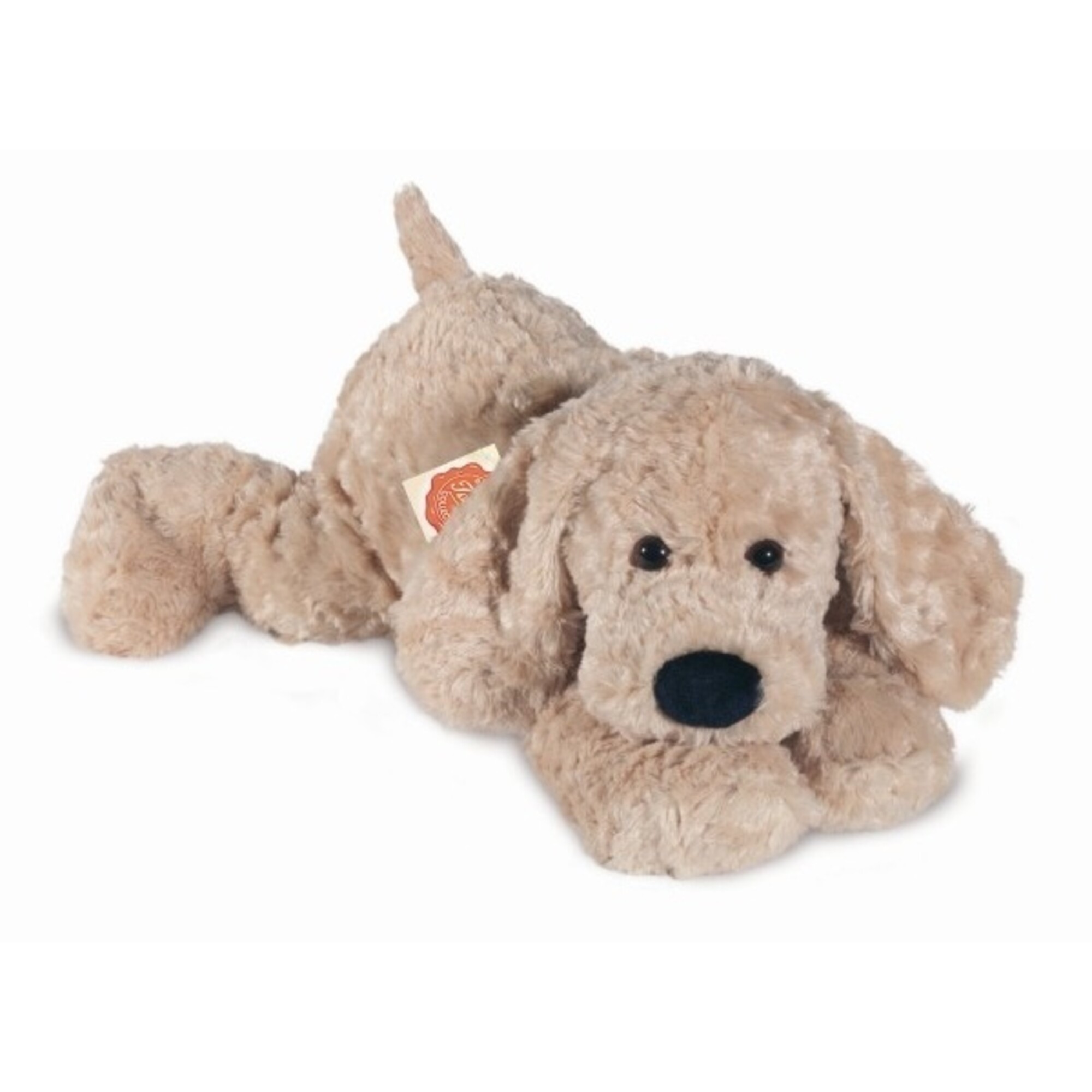 Hermann Teddy Knuffel Hond Beige 40cm - Knuffelshop.com