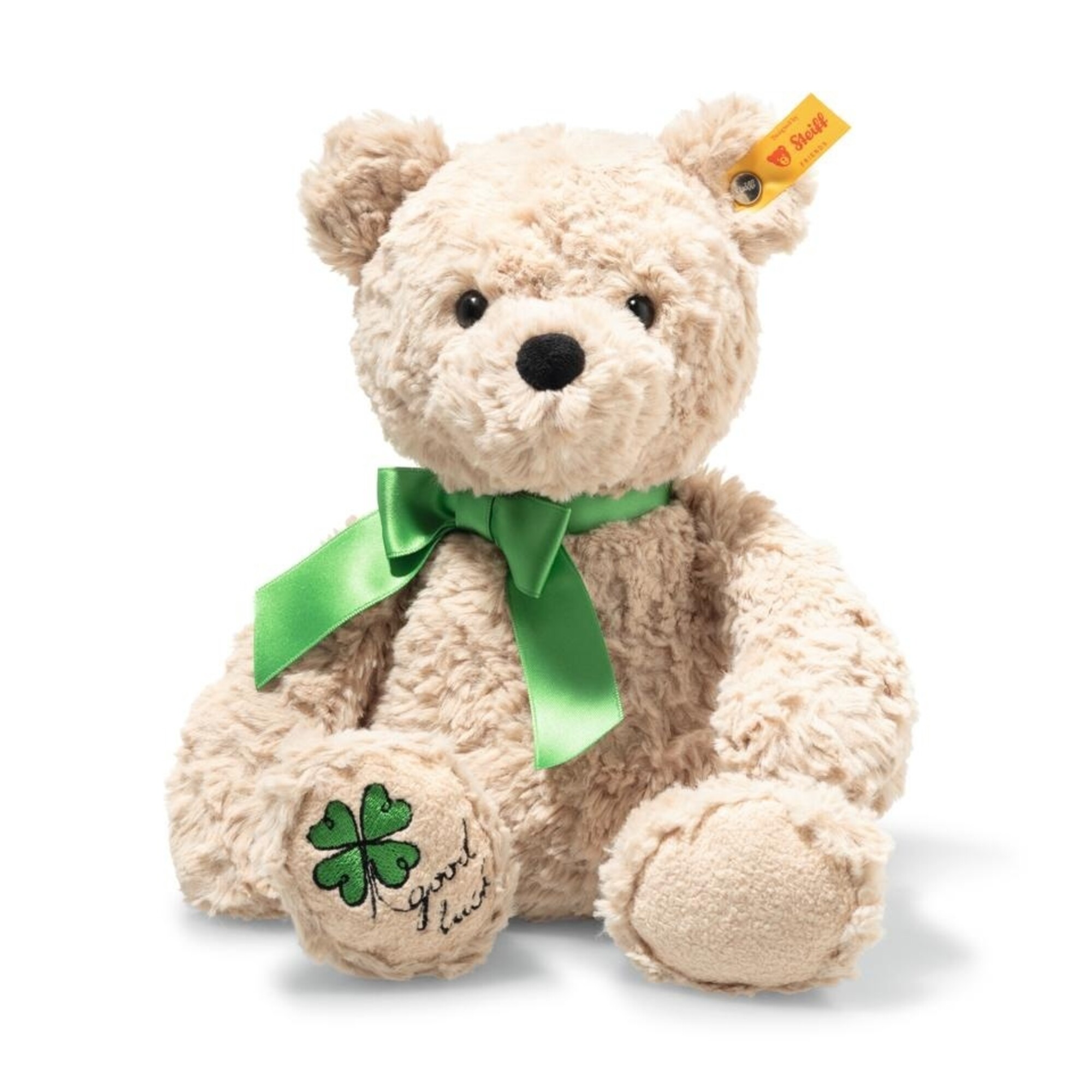 Steiff Knuffel Teddybeer Jimmy Good Luck Beige 30 cm - Knuffelshop.com