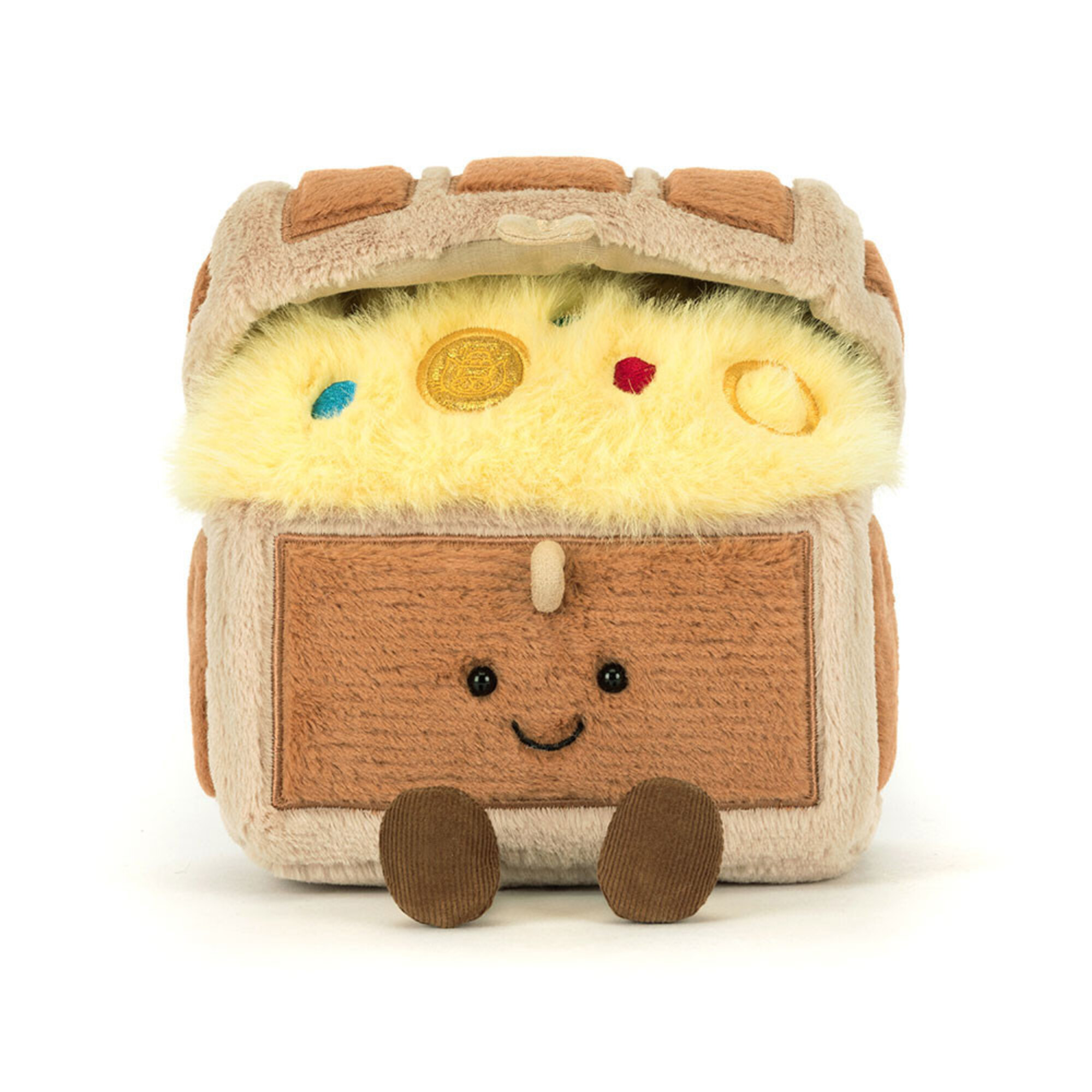 Jellycat Knuffel Amuseables Treasure Chest - Knuffelshop.com