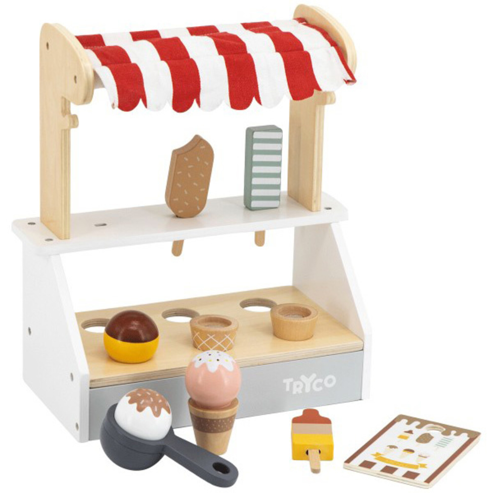 Houten ijskraam - Tryco - BALUNE