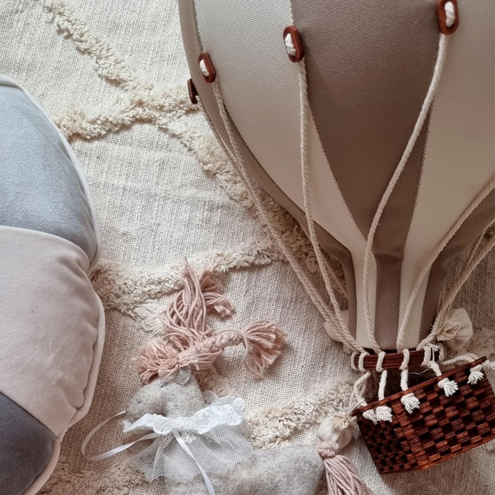 Luchtballon beige en ecru - Super Balloon - BALUNE