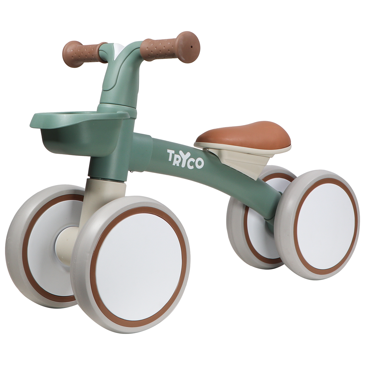 Loopfiets groen | Voor kinderen van 1 tot 3 jaar - BALUNE