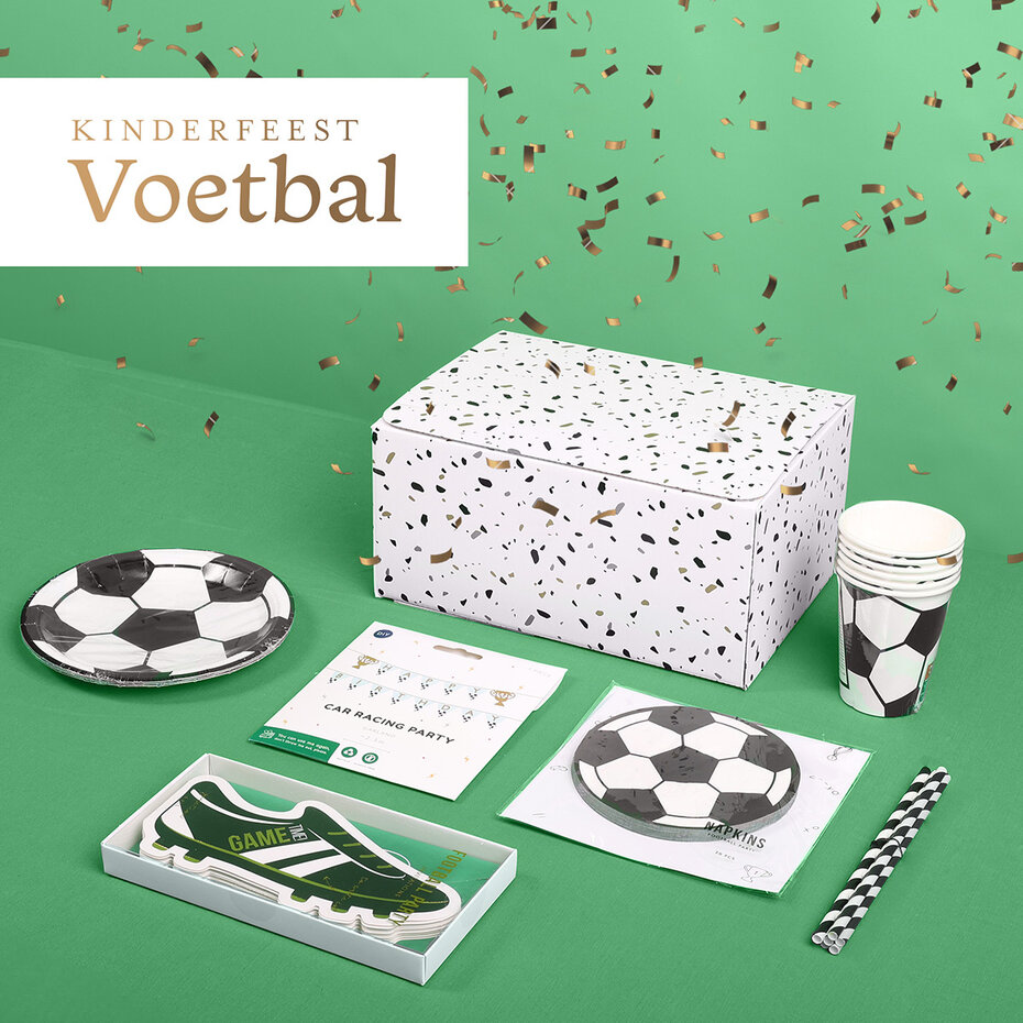 Voetbal kinderfeest versiering voor een onvergetelijke voetbalfeestje ...