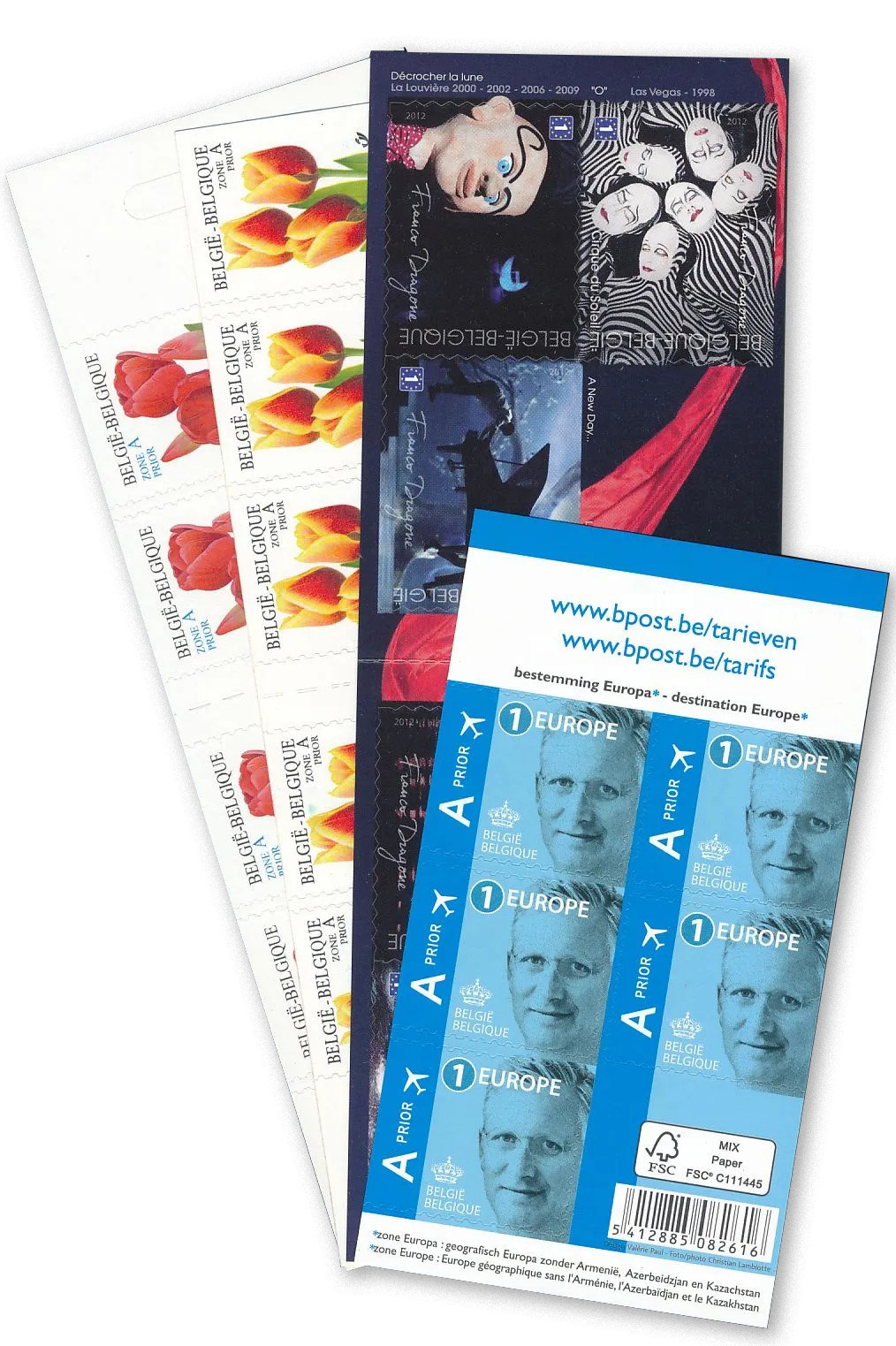 Postzegels kopen Bpost Europa / Europe - 10 postzegels in boekje EU1 ...